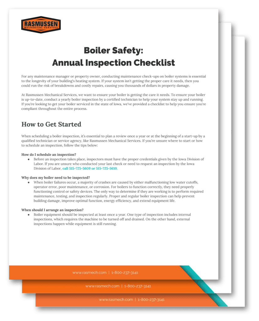 Routine Boiler Maintenance Checklist | Rasmussen Mechanical Routine Boiler Maintenance Checklist | Rasmussen Mechanical